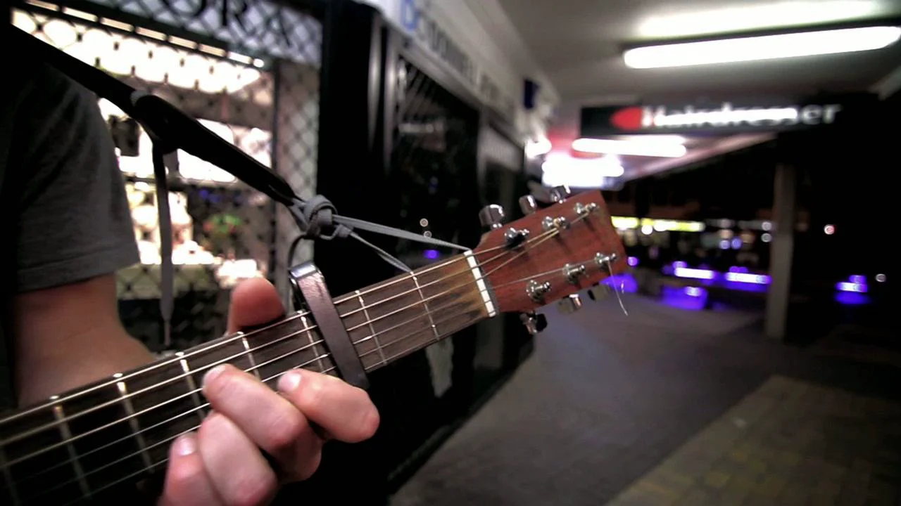 Busking in Christchurch on Vimeo
