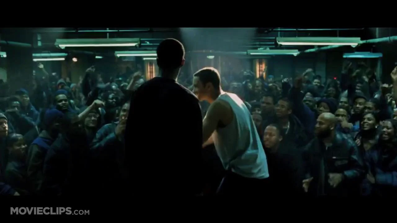 8 Mile Final Rap Battle - B. Rabbit vs Papa Doc