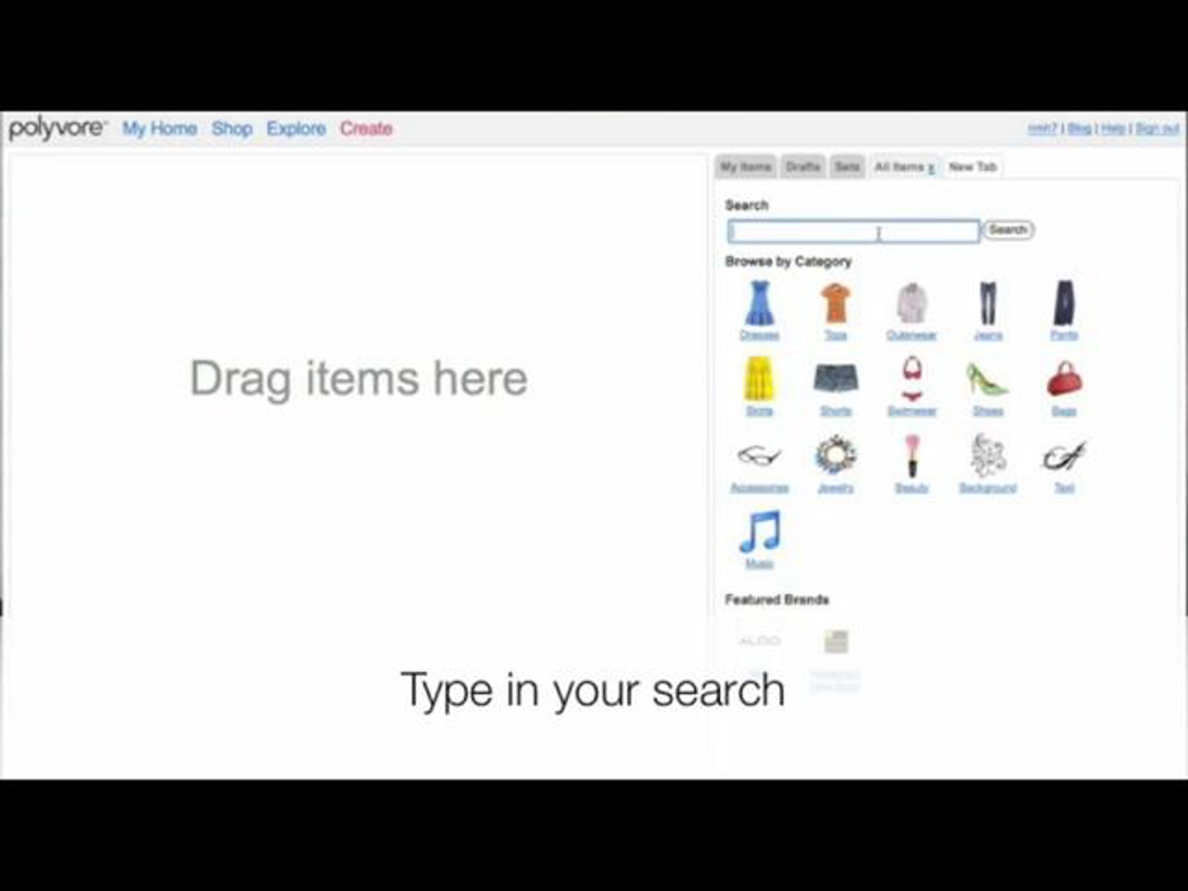 How To Create a Set in the Polyvore Editor