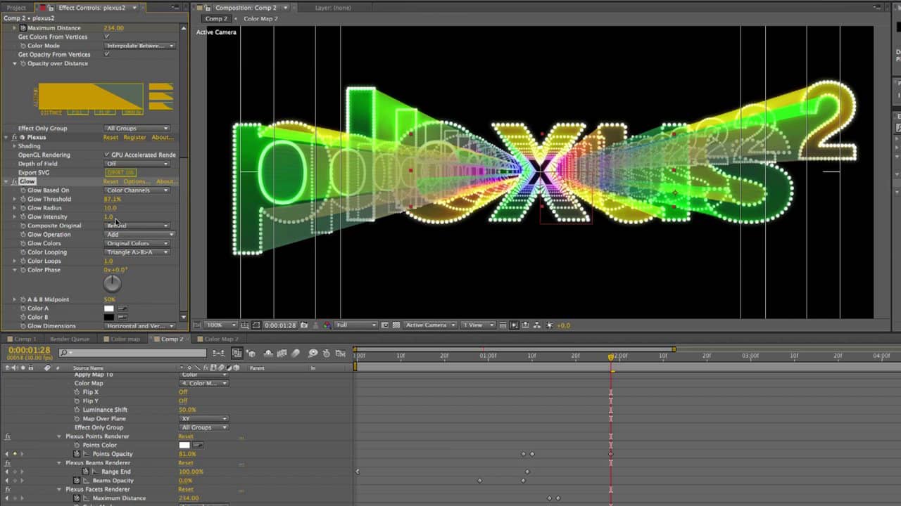 Plexus 2 Theatrical Logo Sting Text Tutorial on Vimeo