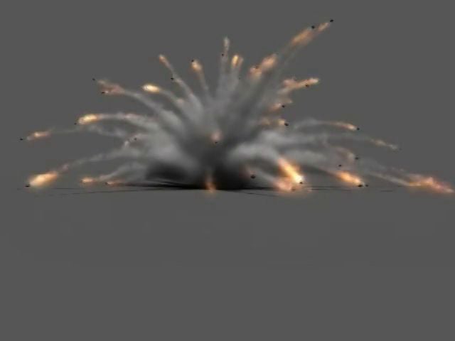 Visual Effects Animated Explosion - Test Render - By Austin Visuals 3D ...