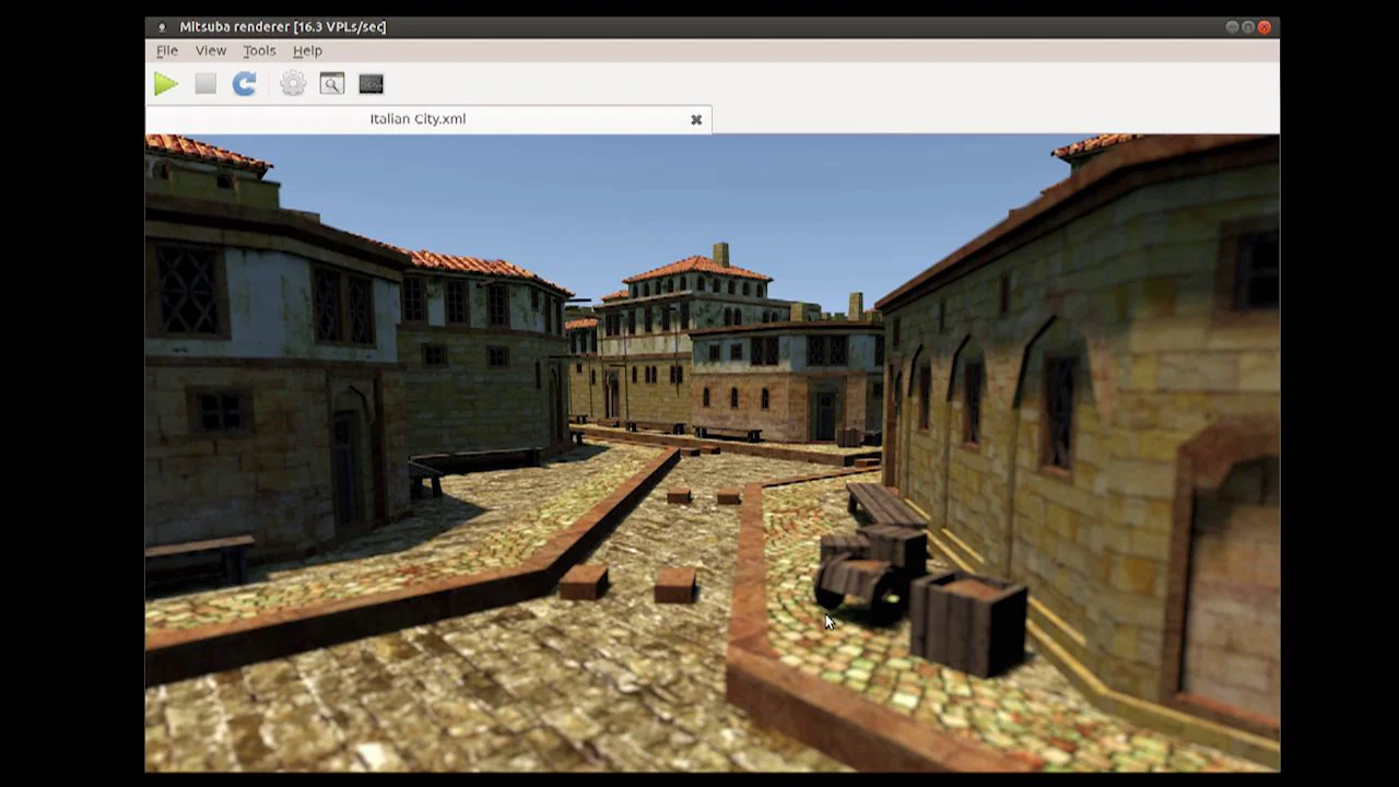 Mitsuba renderer 0.4.0 user interface changes