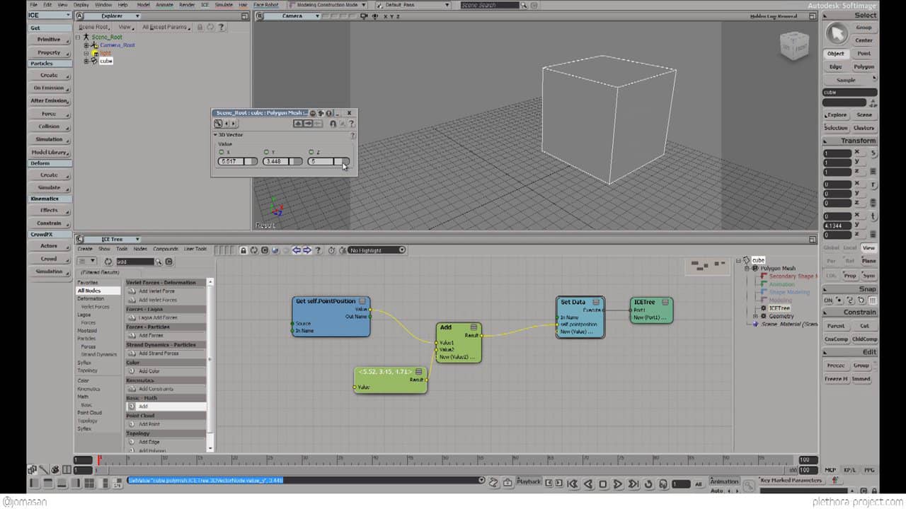 SOFTIMAGE ICE TUTORIAL 01 on Vimeo
