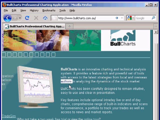 BullCharts charting software on Vimeo