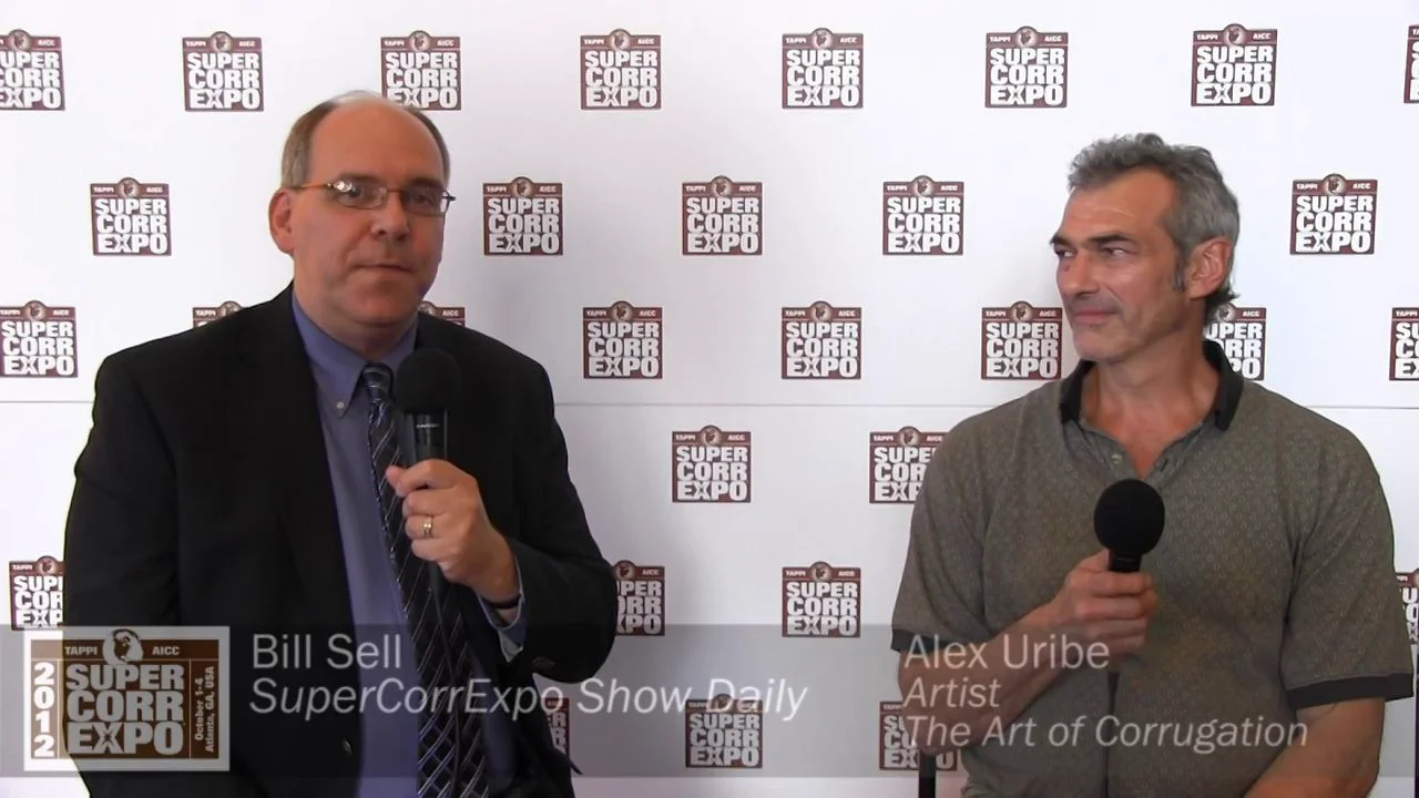 Interview with Alex Uribe, The Art of Corrugation @ SuperCorrExpo 2012
