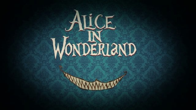 Alice in Wonderland Title Sequence on Vimeo