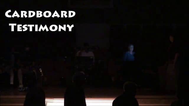 Cardboard Testimonies at Leawood East Baptist Church on Vimeo