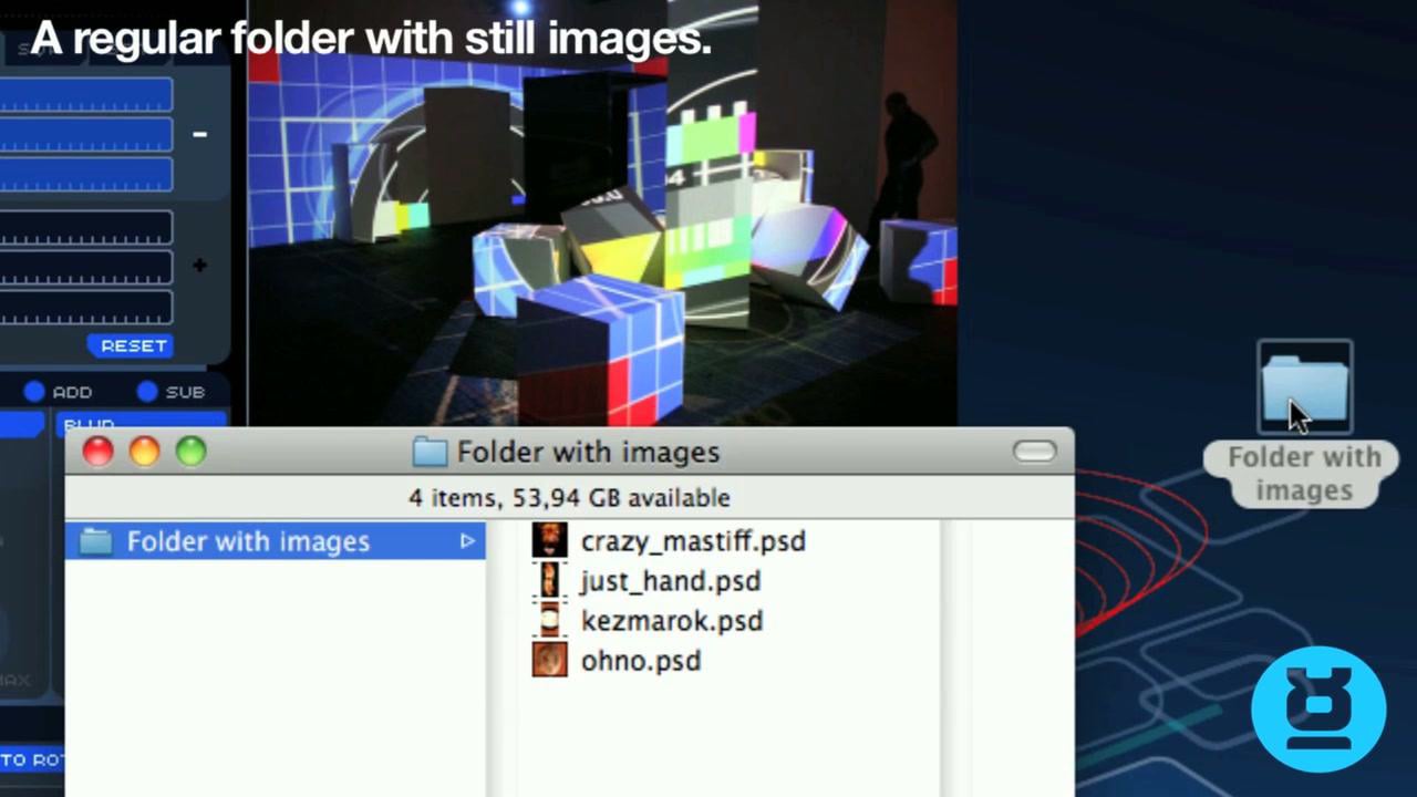 Modul8 2.6 feature: Movie Folder on Vimeo