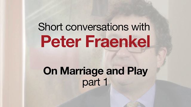 Short Conversations with Peter Fraenkel, part 1 on Vimeo
