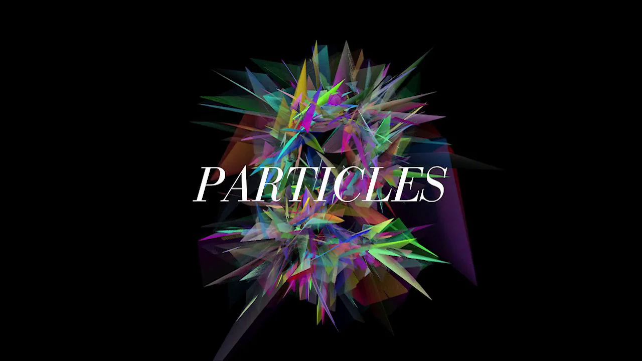 Particles Typography 3D on Vimeo
