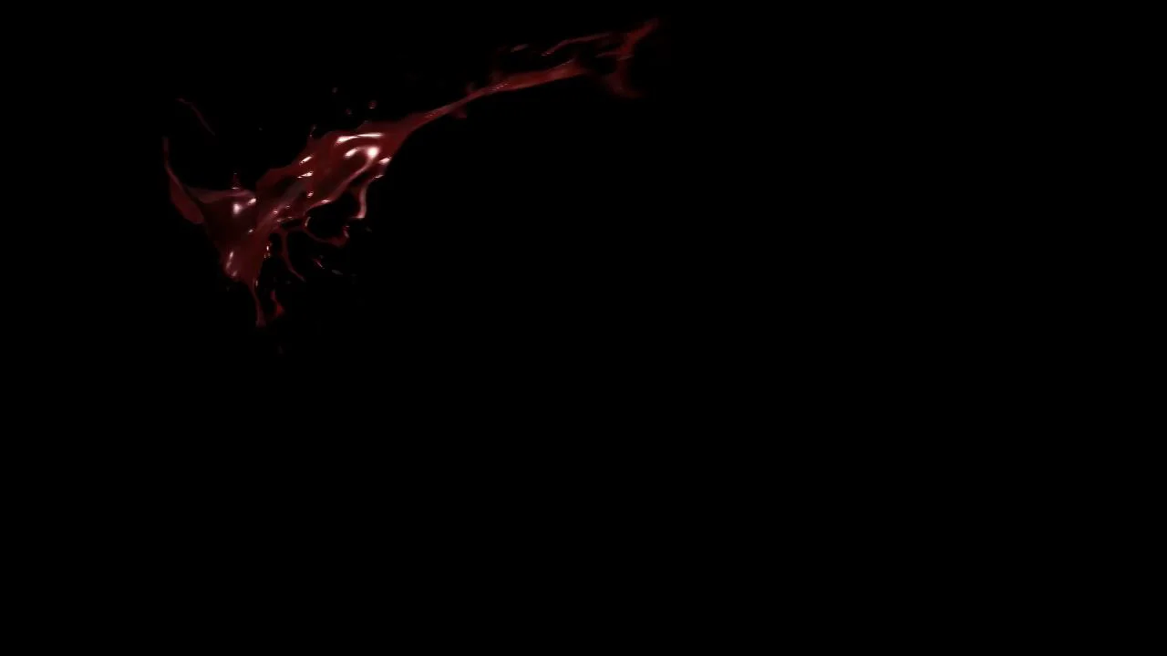 Houdini Blood Splash Test#01 --Digital Asset for make Splashes--