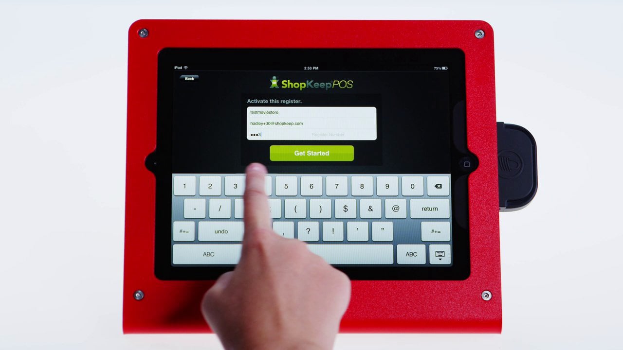 ShopKeep POS - Activate Your Register on Vimeo