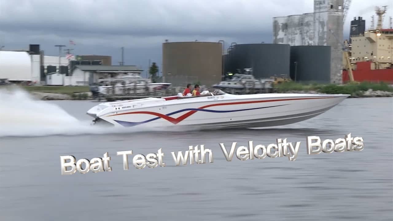 Velocity 390 SS Boat Test on Vimeo