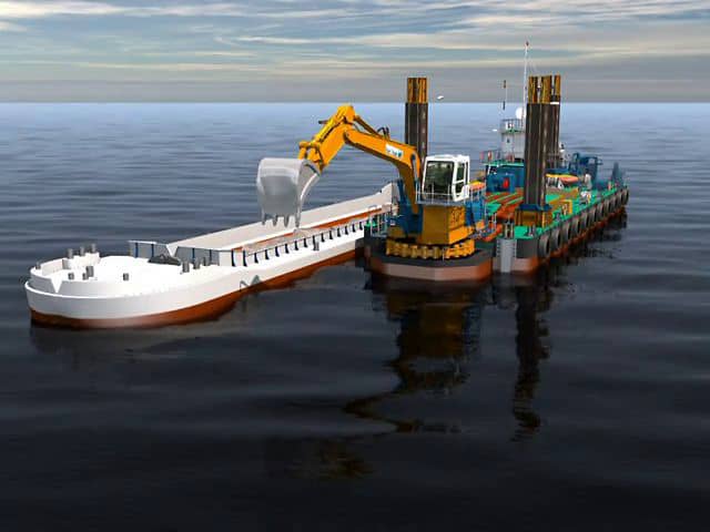 Backhoe dredger - How does it work on Vimeo
