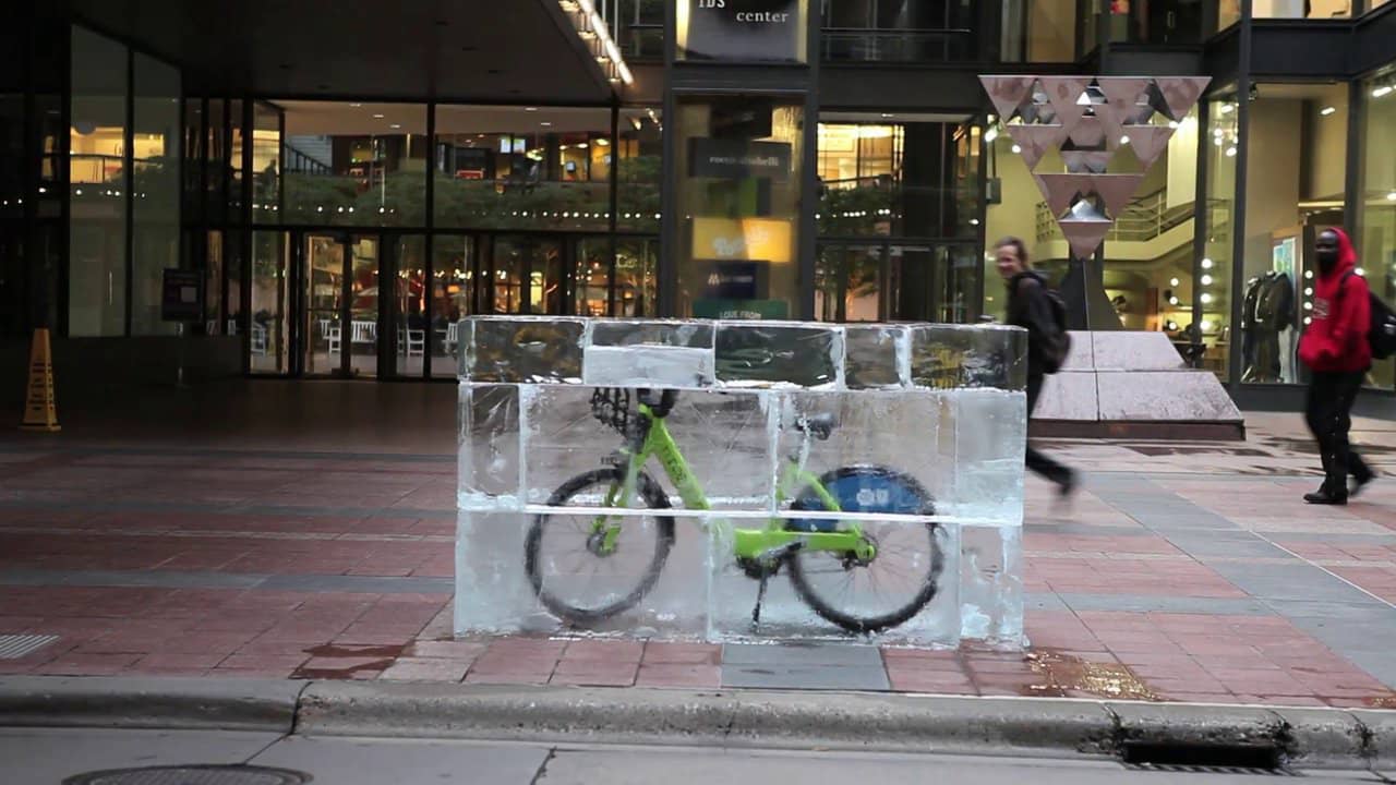NICE RIDE BIKE ICE CUBES–SPRING 2012 LAUNCH on Vimeo