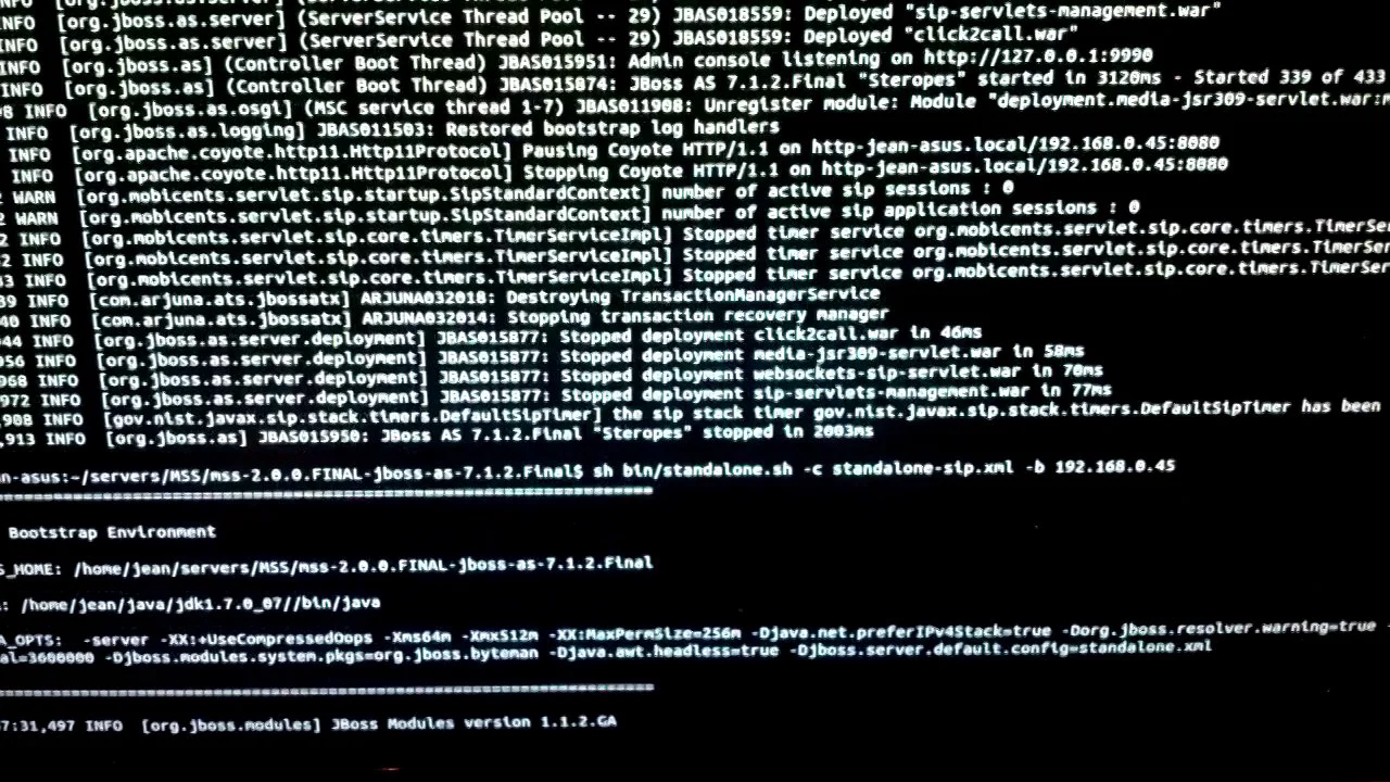 Mobicents SIP Servlets 2.0.0.Final HTML5 WebRTC Demo