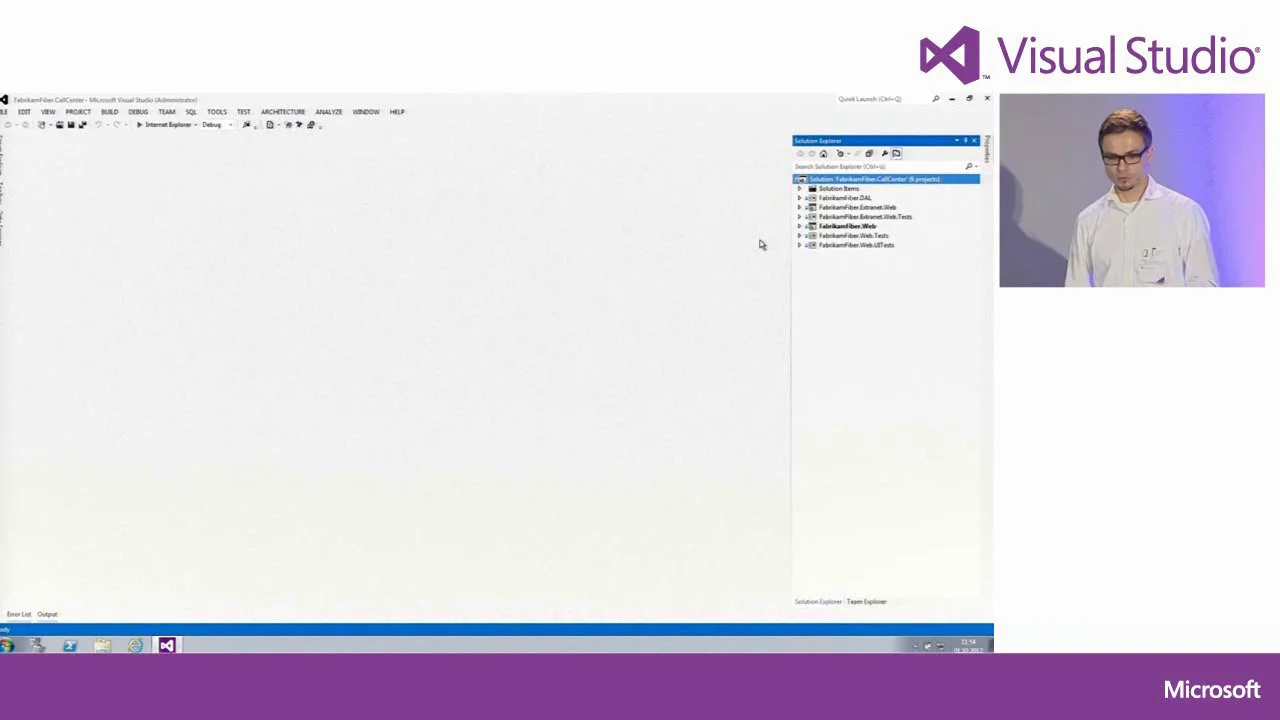 Visual Studio Evolution 2012: VS2012 – die neue IDE | Microsoft on Vimeo