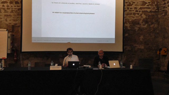 Gabriel Catren - A Portrait of the Object as a Disclosing Eidos on Vimeo