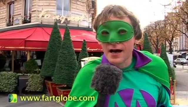 Mr Methane eats and farts at Fouquet's in Paris! on Vimeo