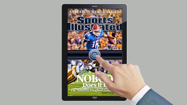 Sports Illustrated - Tablet Demo 1.5 on Vimeo