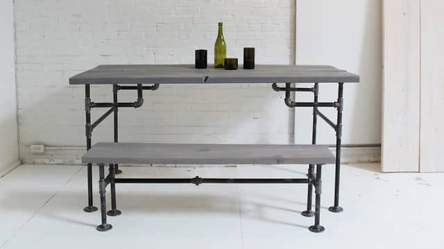 HomeMade Modern, Episode 3 – DIY Wood + Iron Table on Vimeo