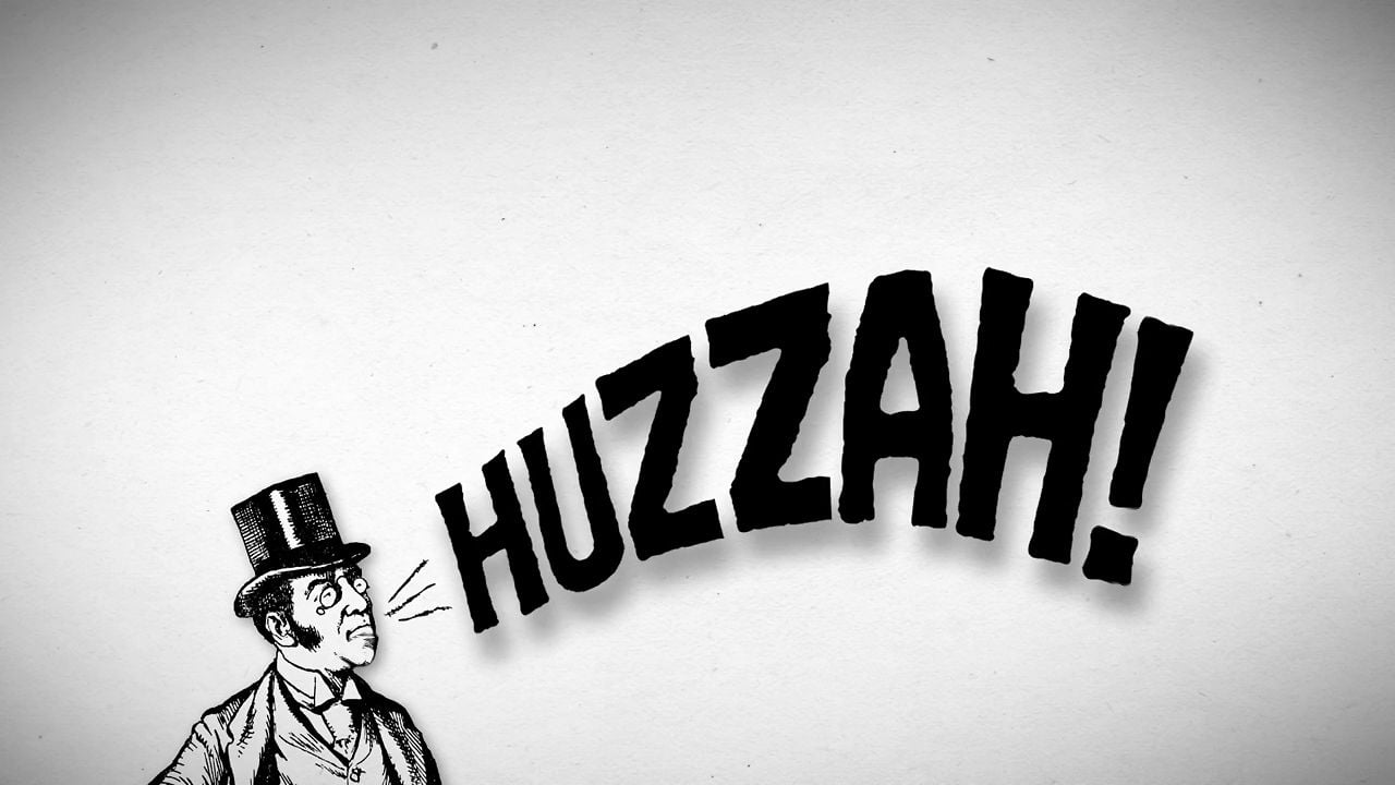 Huzzah! - Animated Logo on Vimeo