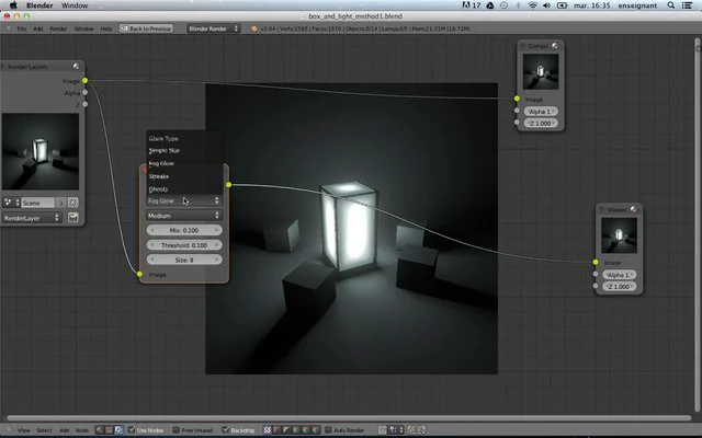 Blender tutorial: scattering box light on Vimeo