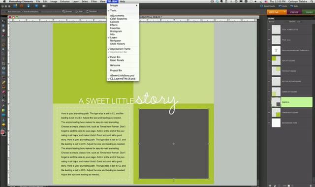 A Simple Digital Template Tutorial on Vimeo