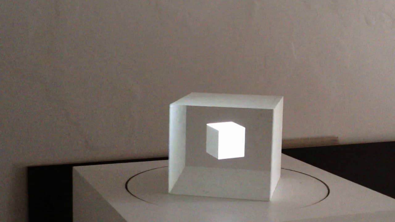 Cube in Cube /// Rotated Projection Mapping on Vimeo