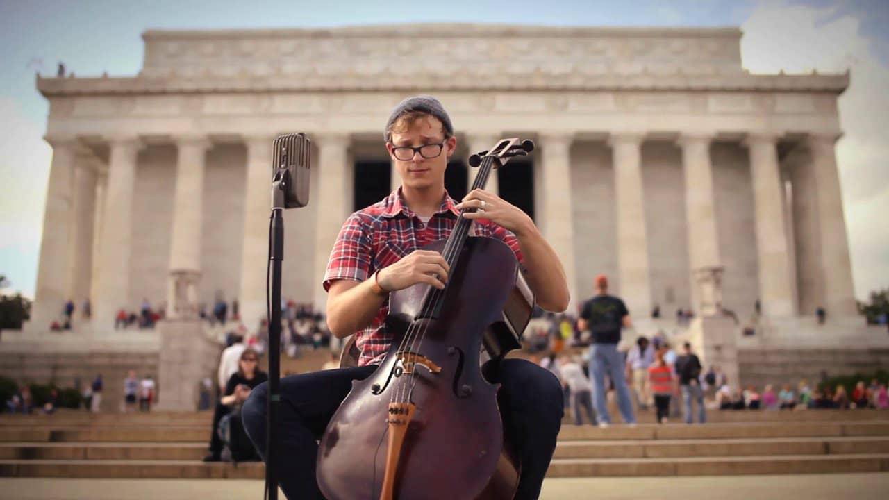 Ben Sollee - "A Few Honest Words" at the Lincoln Memorial on Vimeo