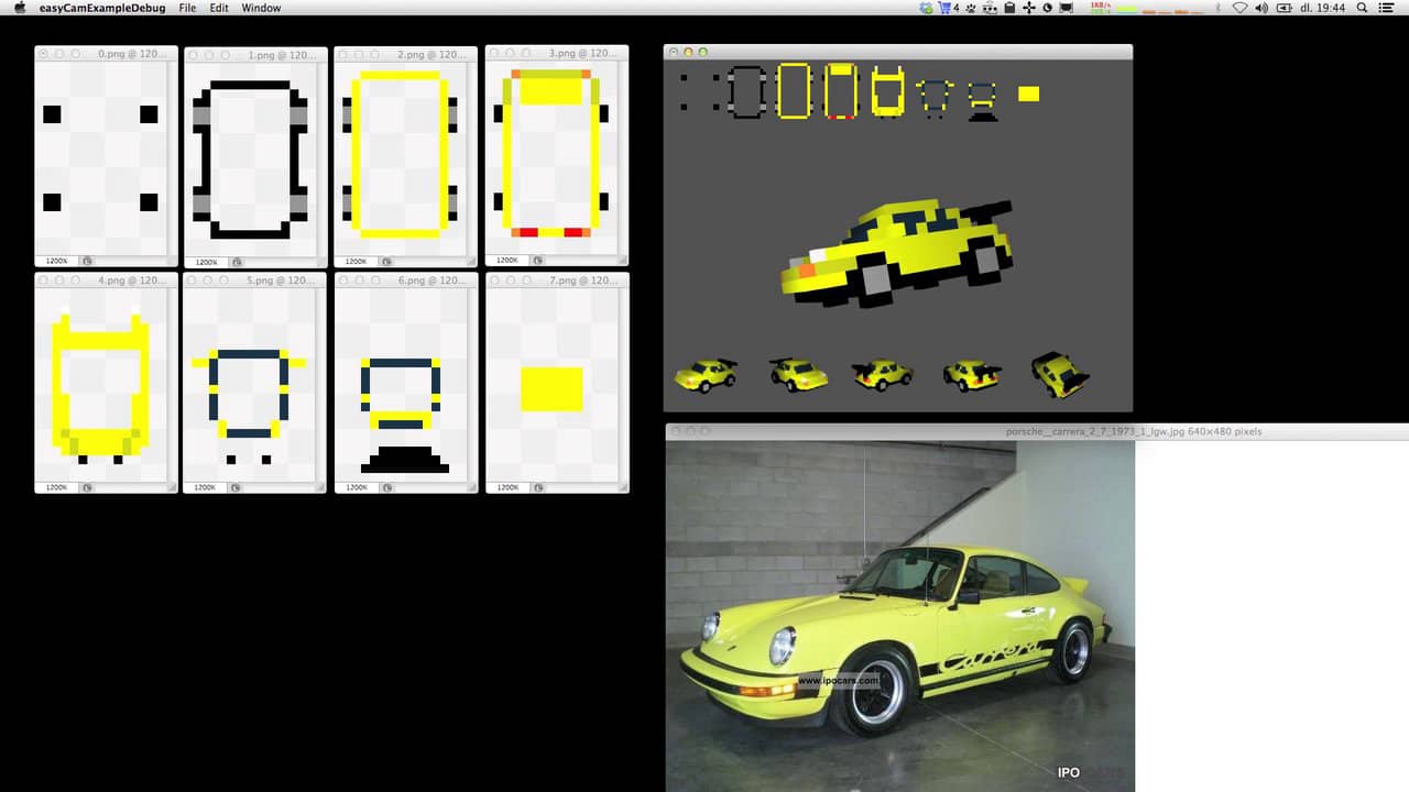 Making 3D Pixel Art Cars - timelapse on Vimeo
