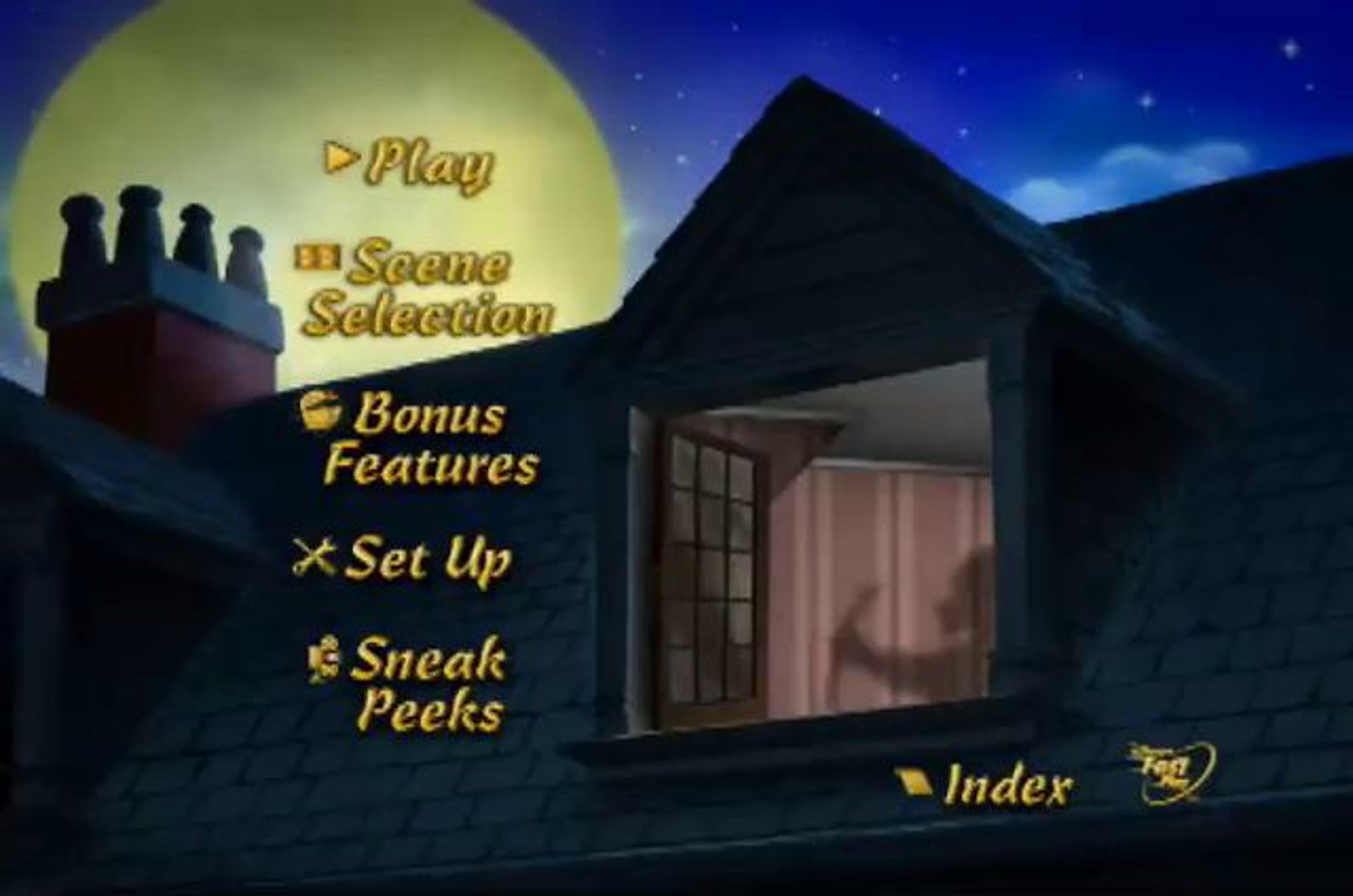 Peter Pan DVD Menu: Intro Animation