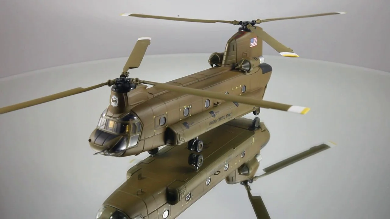 AA34201 CH-47C Chinook, 180th Aviation Company, Schwabish-Hall, Germany ...