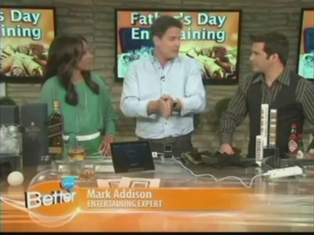 TV Segments - Mark Addison's Father's Day Entertaining Gifts and Tools ...