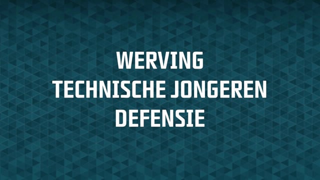 SJP inzending 2012 - De VeVa opleiding bij Defensie - Je moet het maar ...
