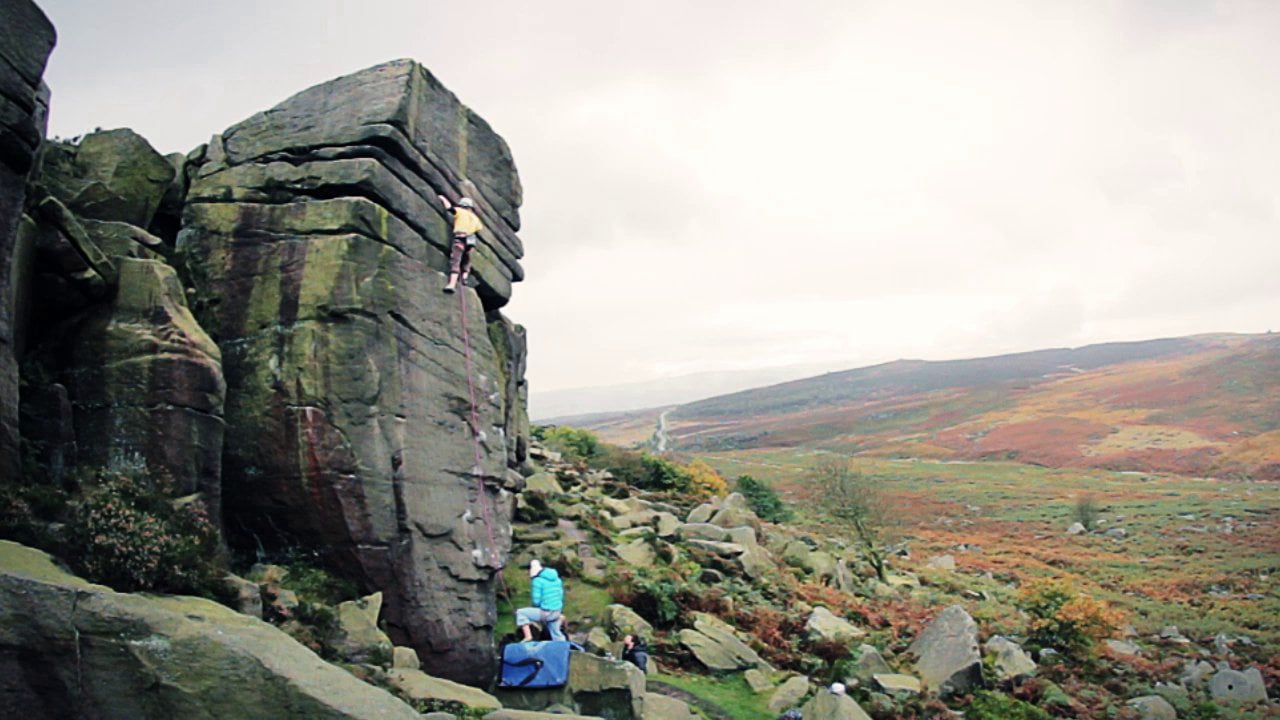 Jim Pope - First day trad climbing on Vimeo