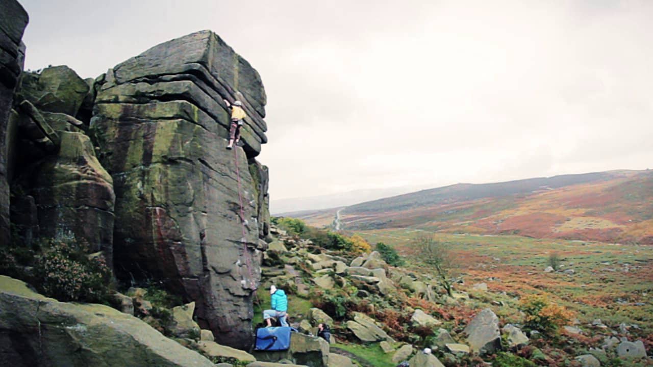 Jim Pope - First day trad climbing on Vimeo