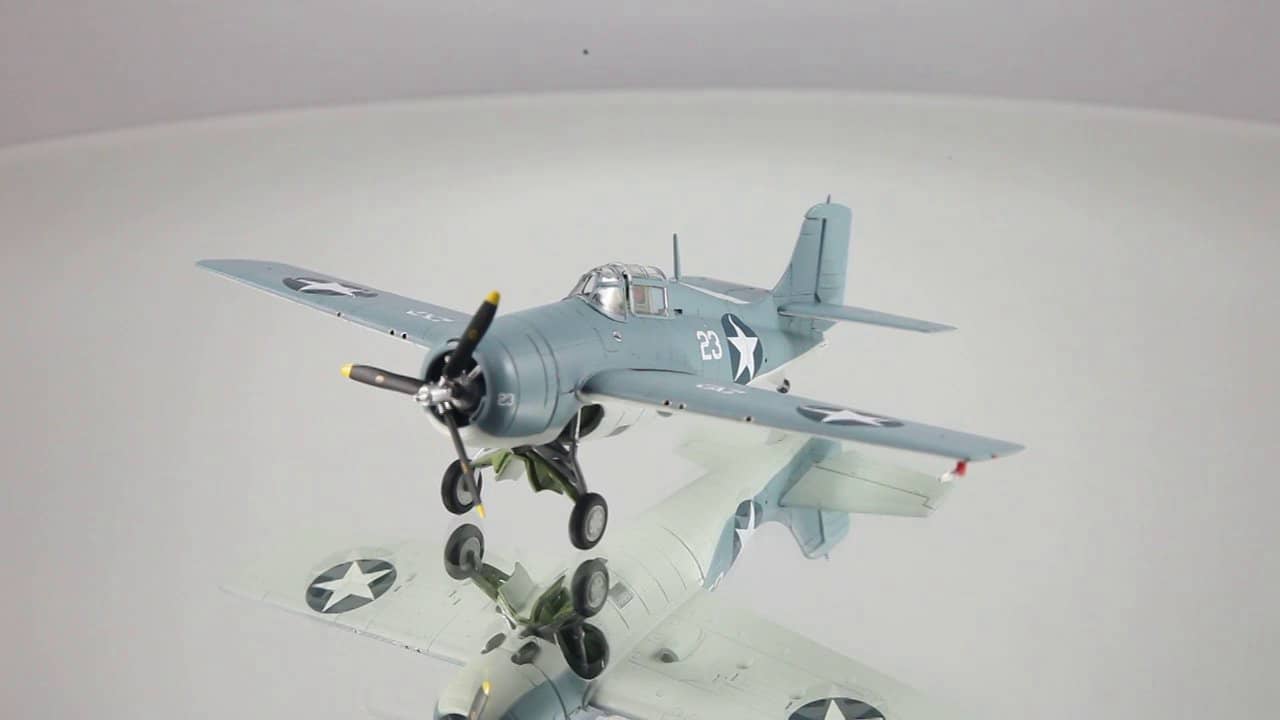 50247 F4F-3 Wildcat, Lt. Cdr. John Smith 'Jimmy' Thach, CO VF-3, CV-5 ...