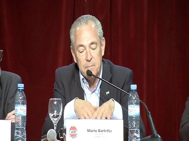 Foro Nacional de la UCR - Discurso de Mario Barletta en el Acto de ...