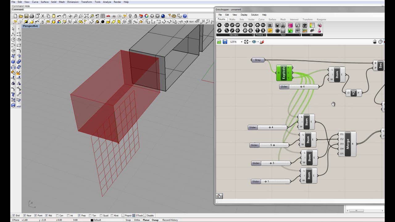GRASSHOPPER VIDEO TUTORIAL 12 DATA TREES on Vimeo