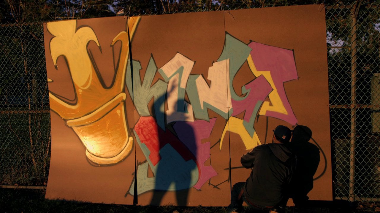 Merk Them Graffiti Backdrop on Vimeo