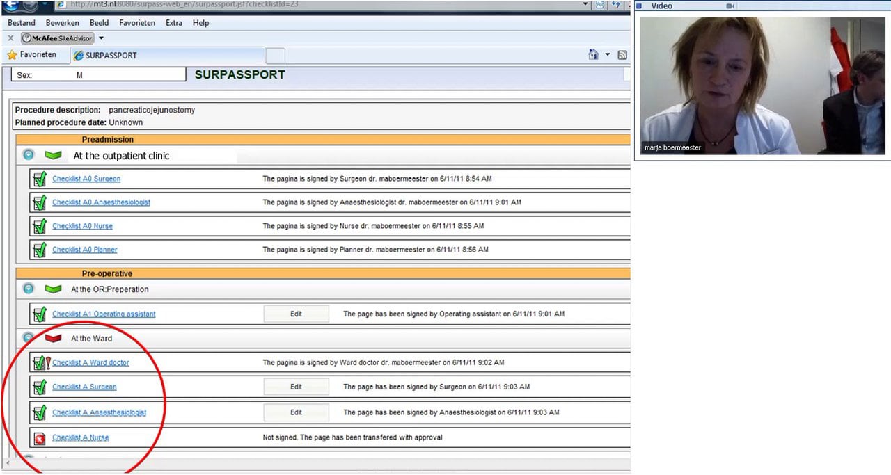 Surgical Checklist - SURPASS Checklist Virtual Demo on Vimeo