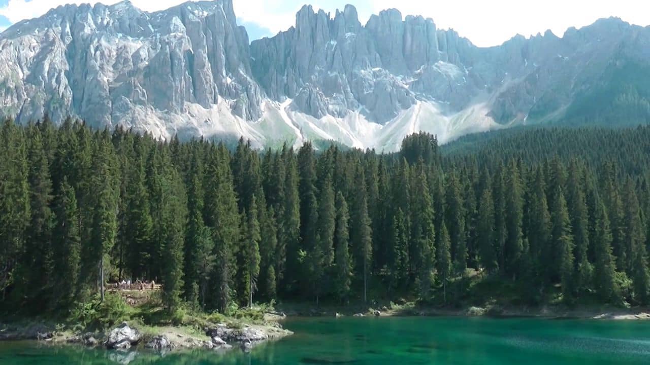 Lake Carezza Dolomites Italy on Vimeo