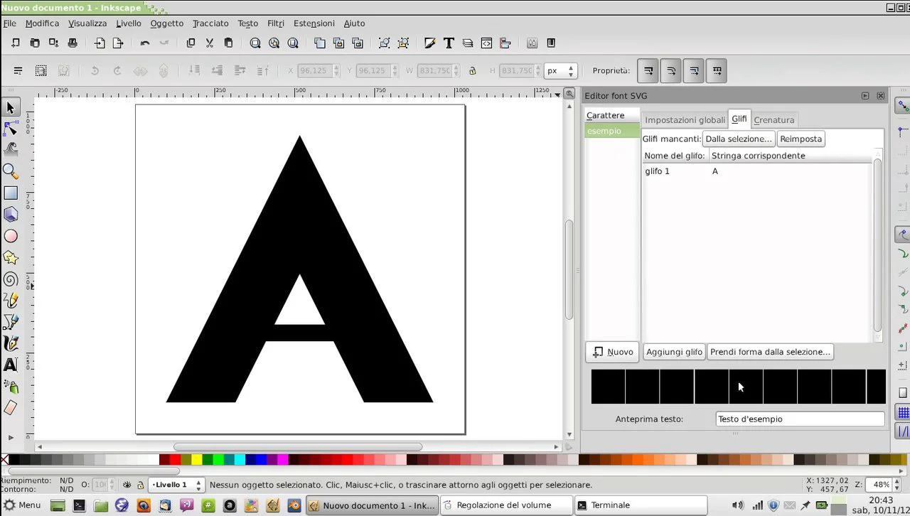Inkscape videotutorial - creazione di font TrueType in Inkscape ...
