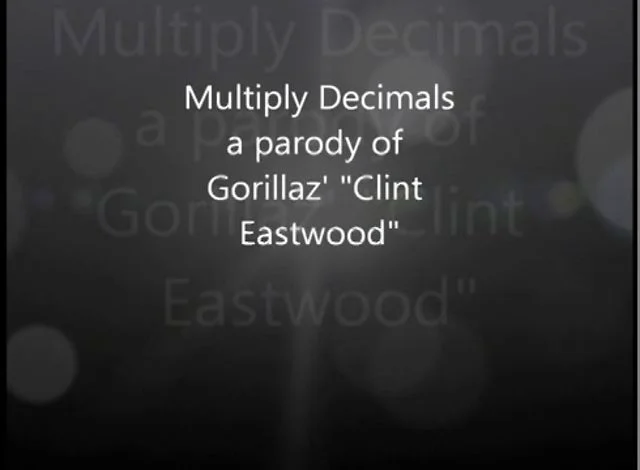 Multiply Decimals Song on Vimeo