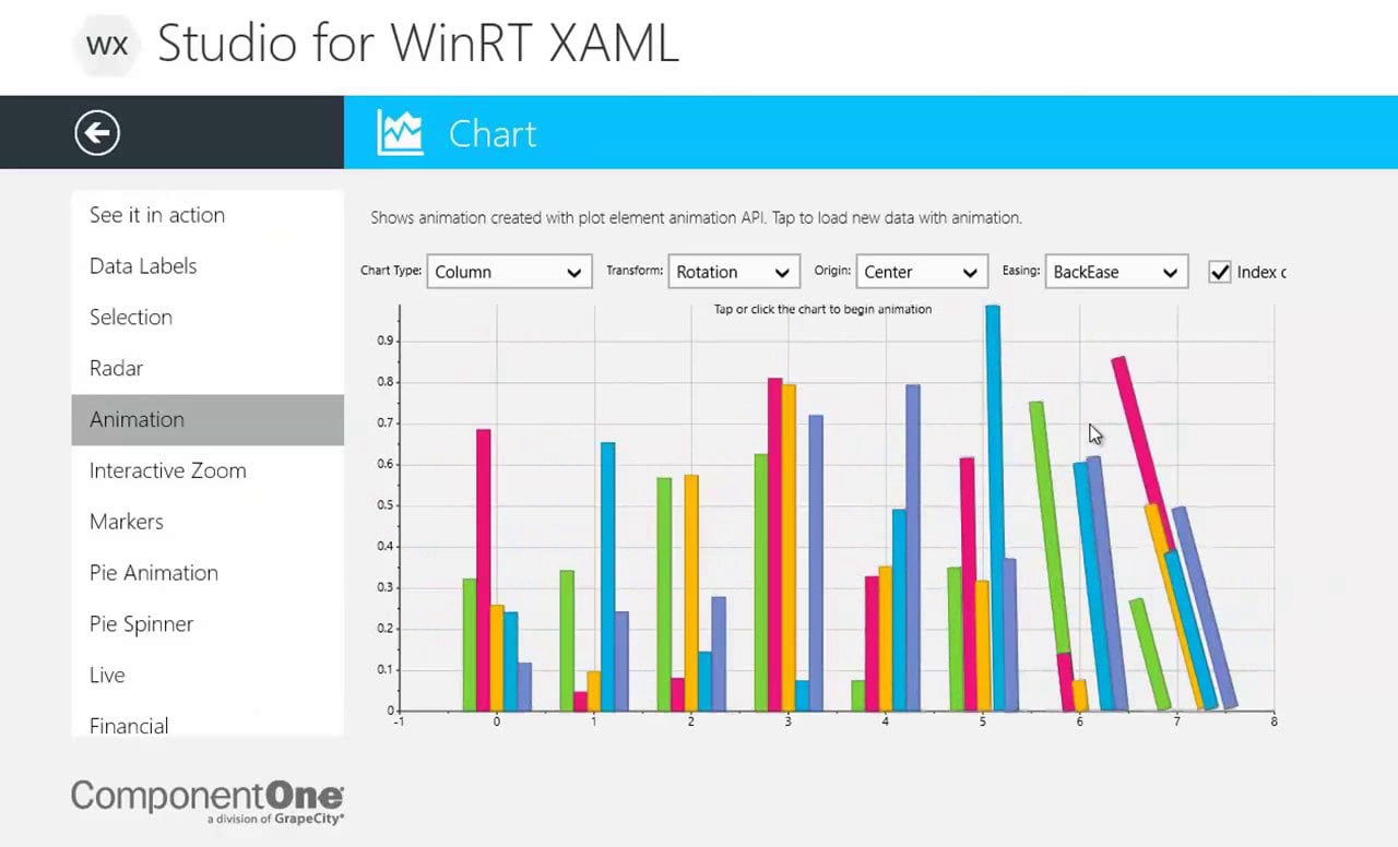 XAML Chart Animation on Vimeo