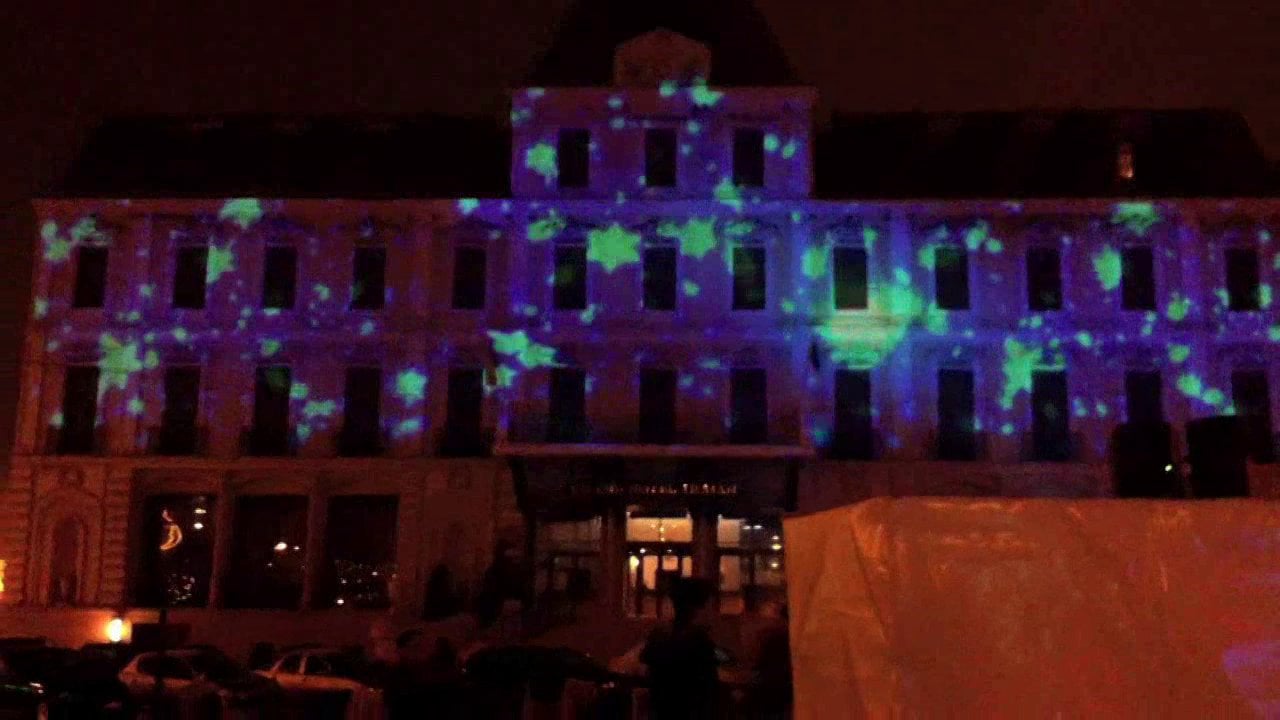 Grand Hotel Traian Building Projection on Vimeo