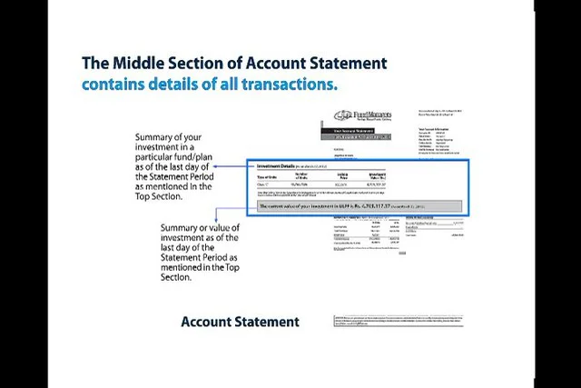 How to read your Investment Statements
