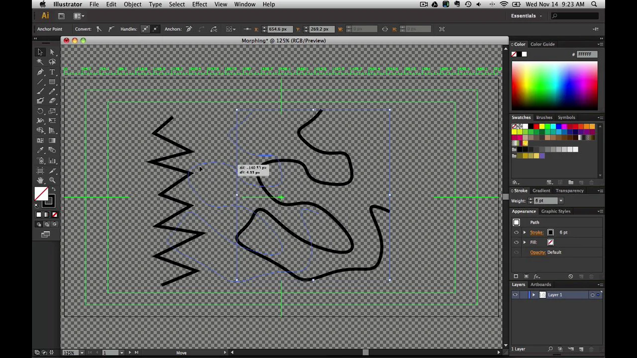 Line Morphing with Adobe Illustrator and After Effects on Vimeo