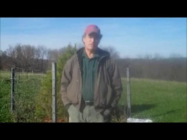Pa. farmer Stephen Cleghorn press conference on anti-fracking easement ...